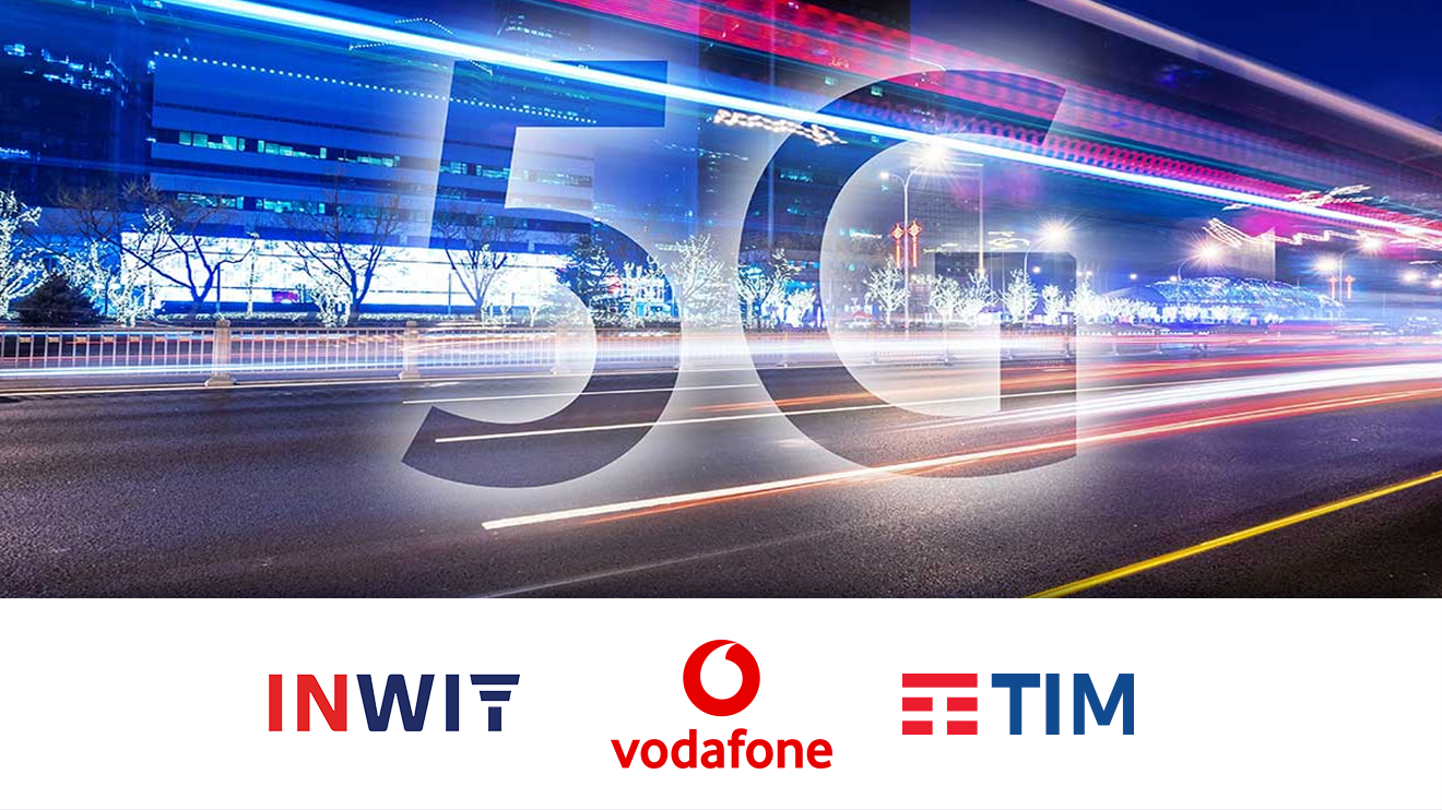 Signed the agreement with Tim and Vodafone on towers for 5G ...