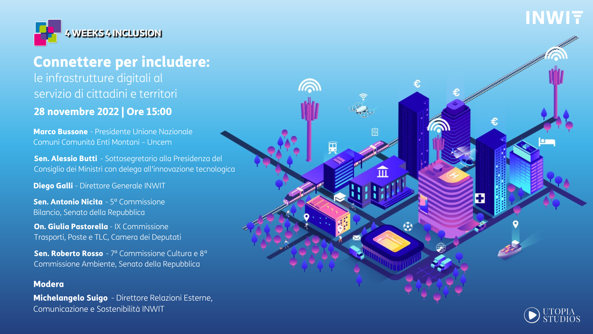 INWIT - 4W4I: Connettere per includere le infrastrutture digitali al ...